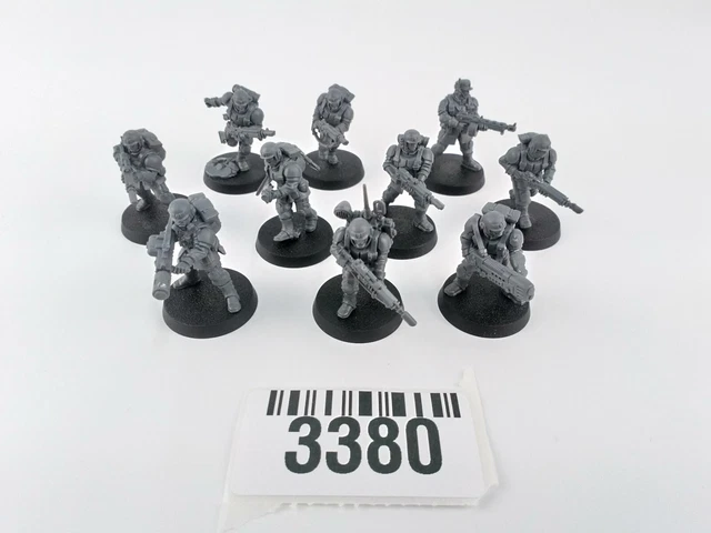 GAMES WORKSHOP WARHAMMER 40000 Astra Militarum Cadian Shock Troops £5. ...
