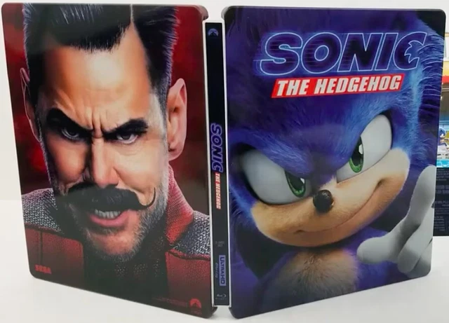 SONIC THE HEDGEHOG 4K Ultra HD & Blu Ray Limited Edition Steelbook New £20.00 - PicClick UK