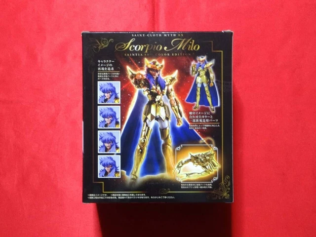 SAINT SEIYA MYTHOS EX Scorpion Miro SAINTIA SHO COLOR EDITION Brand New ...
