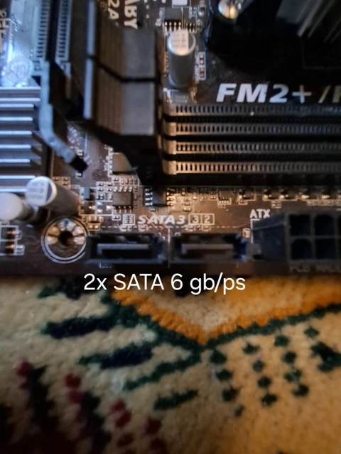 GIGABYTE GA-F2A78M-DS2 AMD Socket FM2/FM2+ DDR3 PCI-E gen3x16 + cpu and cooler £28.80 - PicClick UK