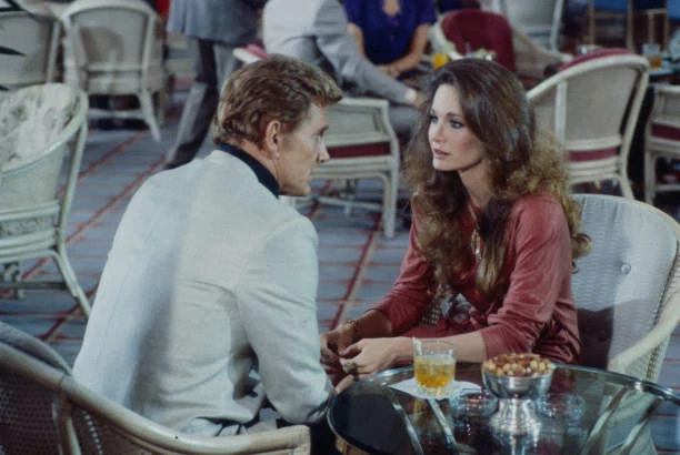 MARY CROSBY STEVE Forrest in the tv mini-series 'Hollywood Wiv- 1985 ...