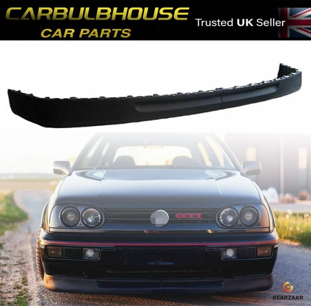 FOR VW GOLF MK3 92-97 Front Bumper Chin Spoiler Splitter Lip Valance ...