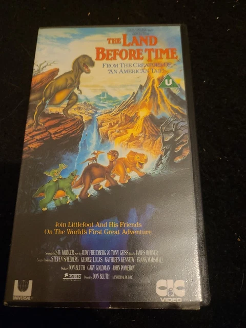 VHS TAPES THE Land Before Time £5.50 - PicClick UK