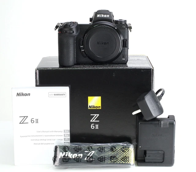 NIKON Z6 II Mark II Full Frame Mirrorless Camera Body Only Z Mount 2,798 Shots £1,099.99 ...