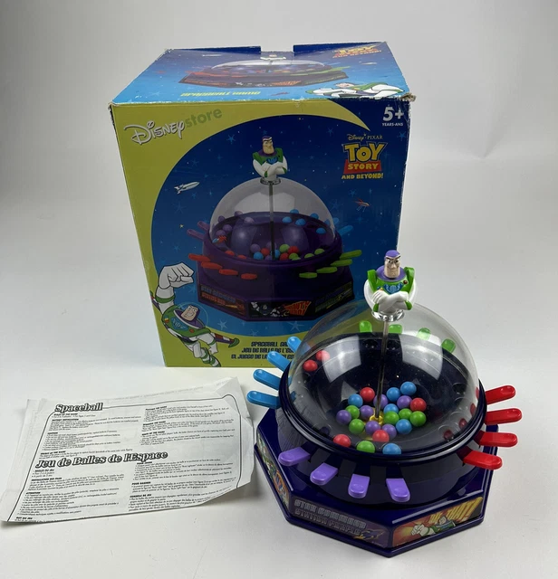 RARE DISNEY STORE Toy Story Buzz Lightyear Spaceball Popper Game Pixar ...