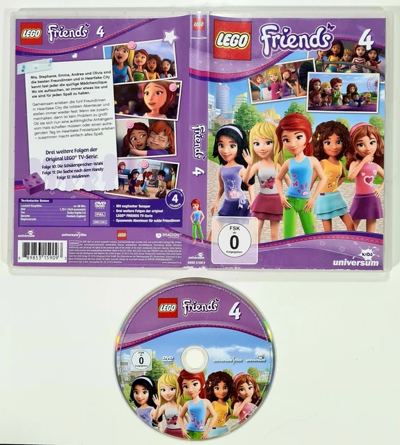 DVD FILM LEGO Friends Episode 10-12 Dt. Heartlake/Friends/Girls/TV ...