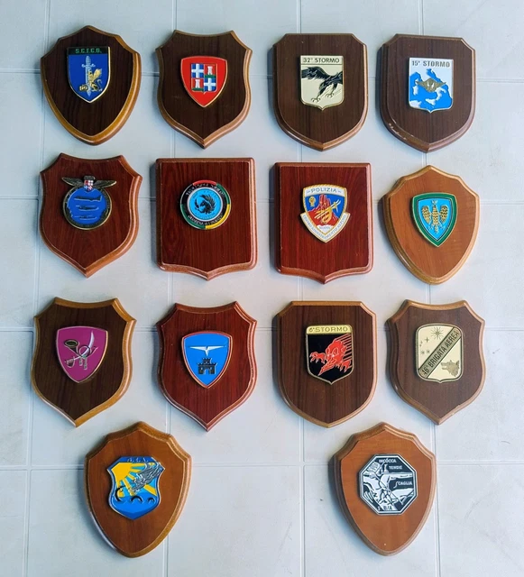 STOCK 14 CREST Badges Various Approved Corps Edition Armed Collectibles ...