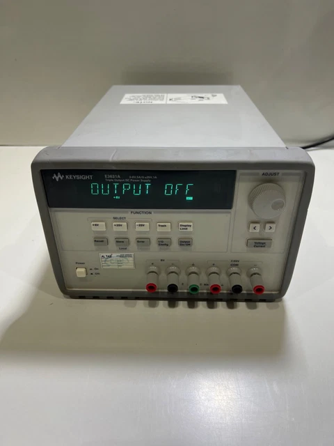 AGILENT KEYSIGHT E3631A Triple Output DC Power Supply $593.75 - PicClick