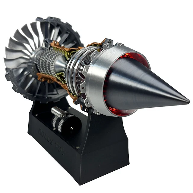 TR900 AIRCRAFT TURBOFAN Engine Electric Simulation Jet Turbojet Engine ...