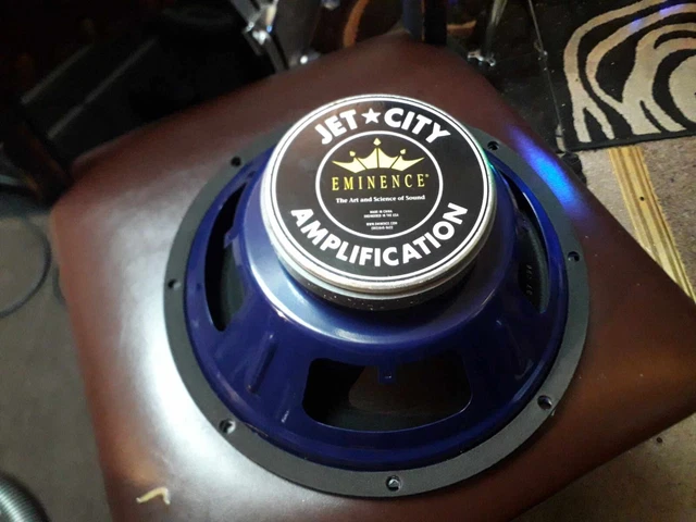 JET CITY BY Eminence / Guitar Speakers 12" 16 ohm 75watt Full working ...