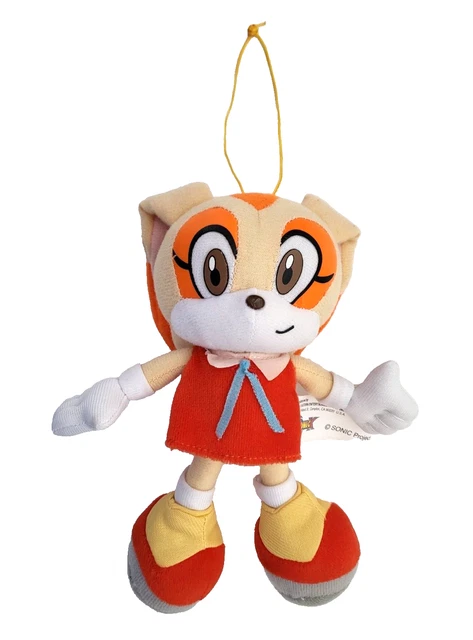 CREAM THE RABBIT Plush Sonic The Hedgehog X Project 7" Great Eastern ...