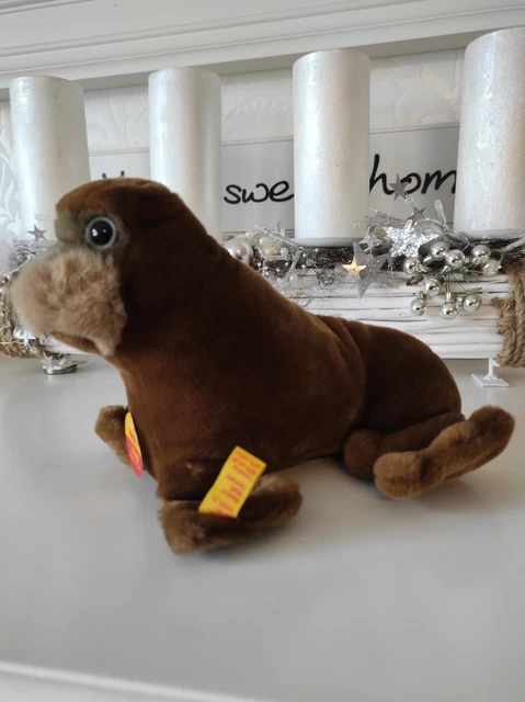 STEIFF TIER WALLY Vintage Höhe Ca 14 Cm Top Zustand $48.57 - PicClick AU