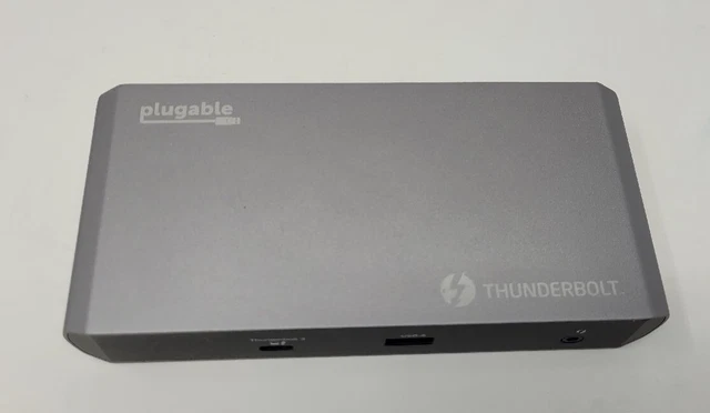 PLUGABLE THUNDERBOLT 3 USB-C Dual Display Docking Station TBT-UDC1 W ...