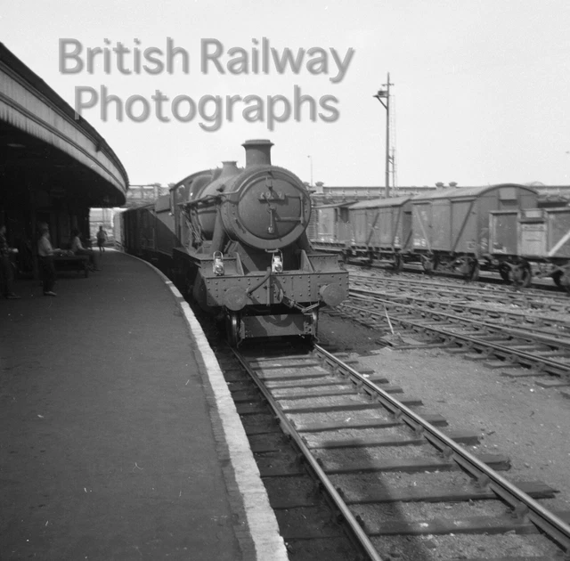 LARGER NEGATIVE BRITISH BR Railways Steam Loco 6959 Class HALL ...