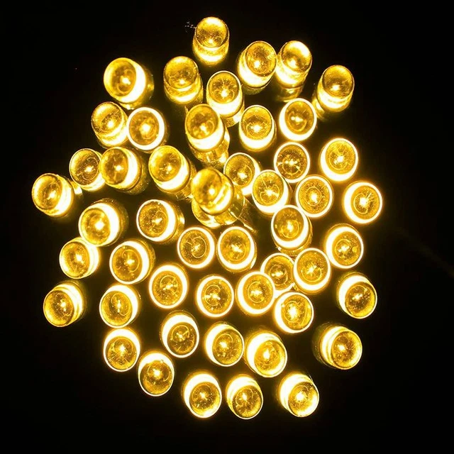 SOLAR POWER LIGHTS String Fairy Garden Outdoor Party Wedding 50/100/200 ...