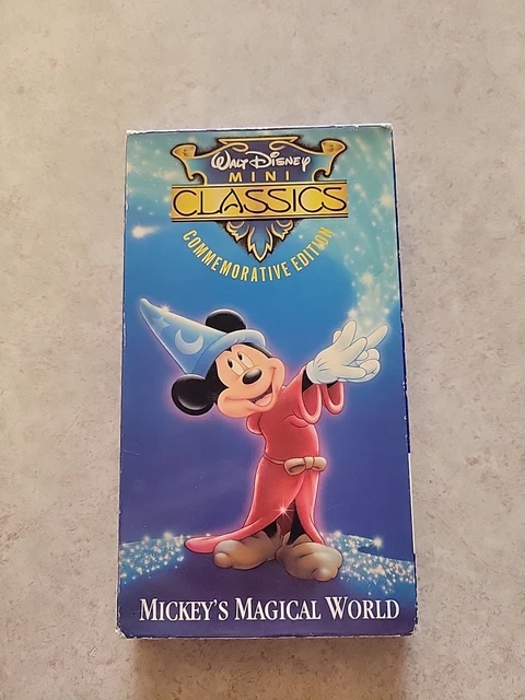 Walt Disney Mini Classics Mickeys Magical Worldvhs 1991 £456 9840