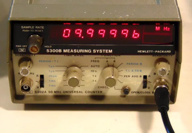 VINTAGE HP8300B + HP8302A 10M-50M counter/frequency meter system EUR ...