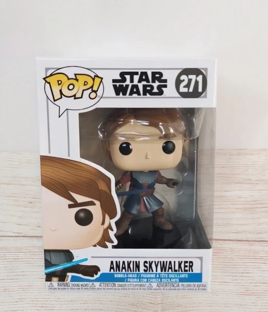 FUNKO POP! ANAKIN SKYWALKER Star Wars: Clone Wars #271 w/Protector ...