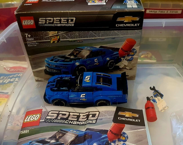 LEGO SPEED CHAMPIONS: Chevrolet Camaro ZL1 Race Car (75891) 100% ...