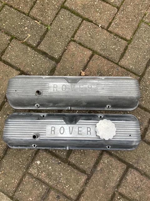 ROVER V8 P6 Rocker Covers With Custom Filler Cap £24.99 - PicClick UK
