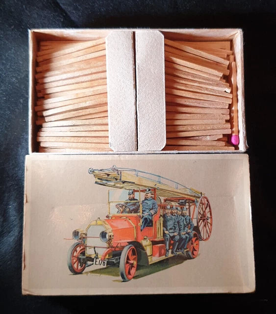 SWEDEN SAFETY MATCH Fire brigade Scania-Vabis Fire Engine 1912 Museum ...