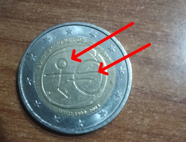 MONETA RARA DA 2 euro della bundesrepublik EUR 3.000,00 - PicClick IT