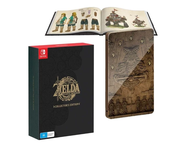 THE LEGEND OF Zelda: Tears of the Kingdom Collector's Edition Switch £155.92 - PicClick UK