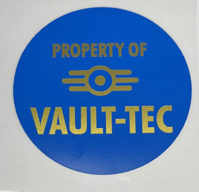 FALLOUT VAULT-TEC DECAL Vinyl Sticker Window Phone Laptop Car iPad TV ...