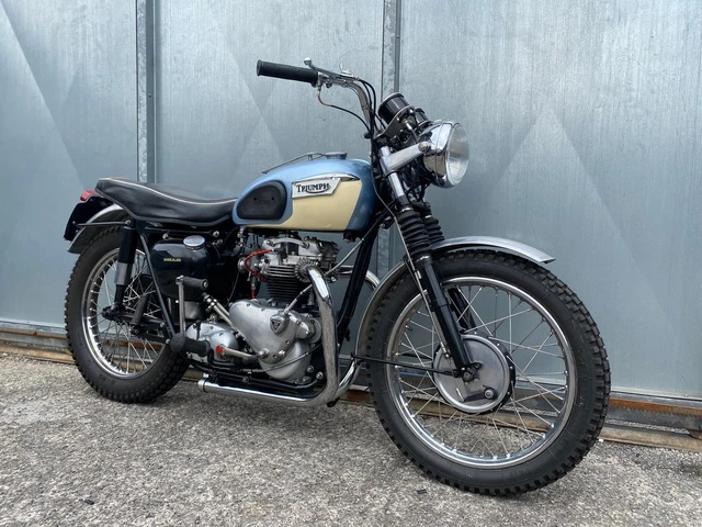 TRIUMPH 650 PRE Unit Street Scrambler Racer Bobber Offers Px Trials £ ...