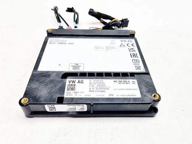 AUDI A6 C8 4K Telematics Control Module Ecu For Emergency Calling 2023 ...