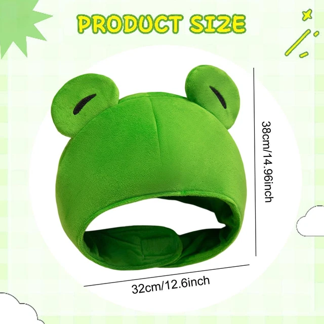 FROG PLUSH HAT Animal Headband £15.17 - PicClick UK
