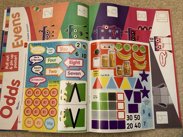 CBEEBIES NUMBERBLOCKS MAGAZINE #11 With Wipe-clean Activity Cards ...