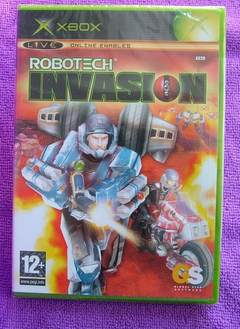 ROBOTECH INVASION Xbox Original Game - New Sealed £21.51 - PicClick UK