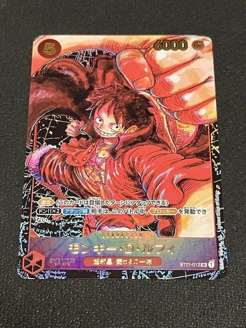 MONKEY D. LUFFY One Piece Awakening of the New Era ST01-012 SR Parallel japonais EUR 66,42 ...