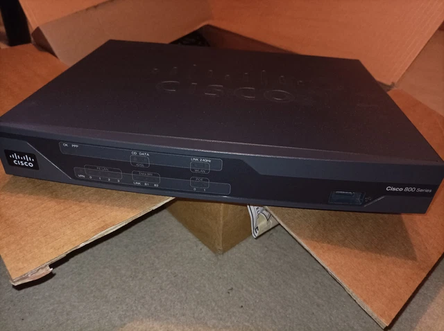 ROUTER INALÁMBRICO CISCO CISCO886W-GN-E-K9 conmutador de 4 puertos ...