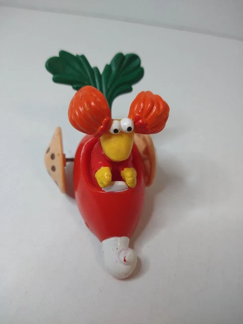FRAGGLE ROCK TOY Red Radish 1988 McDonalds Happy Meal Toy Car Jim ...