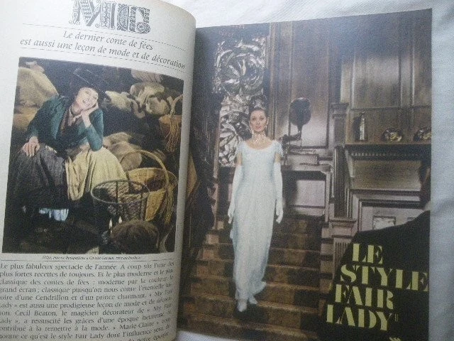 MARIE CLAIRE 1965 My Fair Lady Audrey Hepburn Courreges £162.00 ...