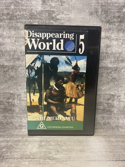 DISAPPEARING WORLD 5 The Mehinacu VHS Movie Video Cassette Tape EUR 13 ...