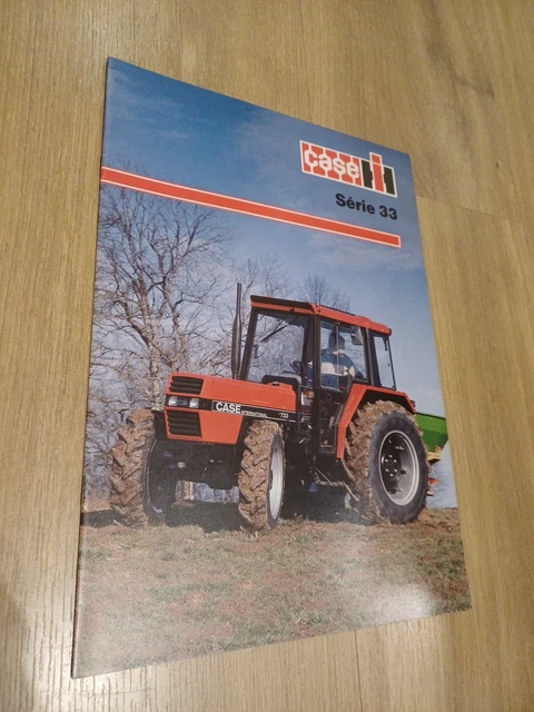 BROCHURE TRACTEUR INTERNATIONAL 433 à 833S CASE-IH TRAKTOR PROSPEKT EUR ...