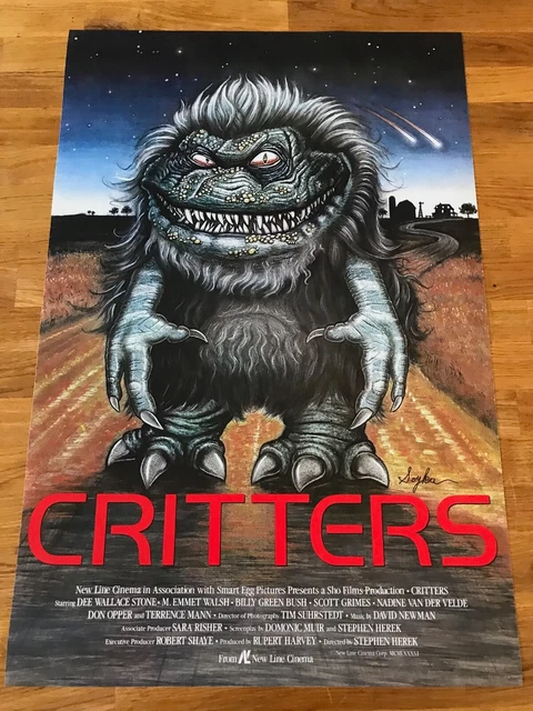 MOVIE POSTER CRITTERS 430mm x 640mm EUR 4,65 - PicClick IT