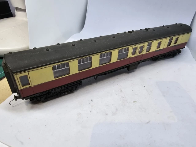 KITMASTER ROSEBUD OO SCALE BR Mk1 BSK KIT BUILT COACH METAL WHEELS ...