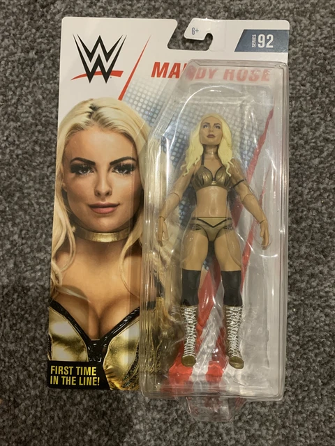 WWE WRESTLING BASIC Mandy Rose series 92 Mattel First Time In The Line Figure £14.00 - PicClick UK