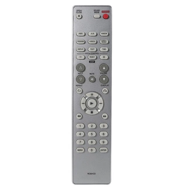 RC001CD REMOTE CONTROL Replacement for Marantz Player CD6002 CD6003 ...