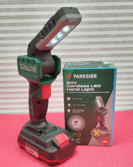 PARKSIDE 20V CORDLESS LED LIGHT PLHLA 20-Li C1 BARE UNIT–NO BATTERY ...