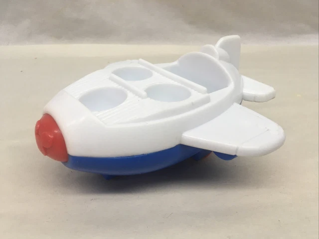 VINTAGE DISNEY MICKEY Mouse Arco Airplane Jet Plane - Rare White Top $6 ...