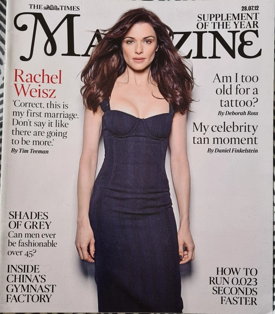 TIMES MAGAZINE 28/07/2012 RACHEL WEISZ Fatima Whitbread Nike CEO Mark ...