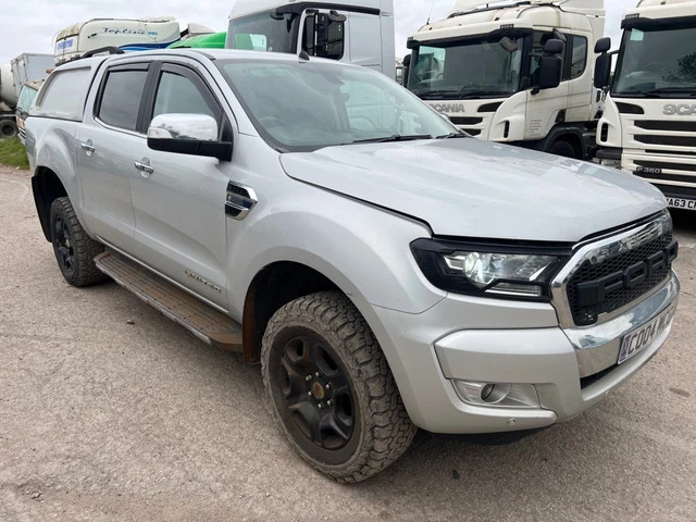 2018 FORD RANGER Limited 4X4 Double Cab Pick Up 2.2 Diesel Damaged ...