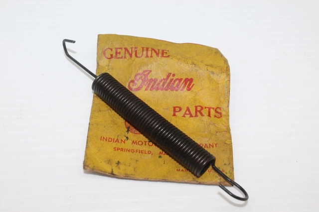 1936-53 INDIAN CHIEF Sport Scout Junior 741 Foot Brake Pedal Return ...