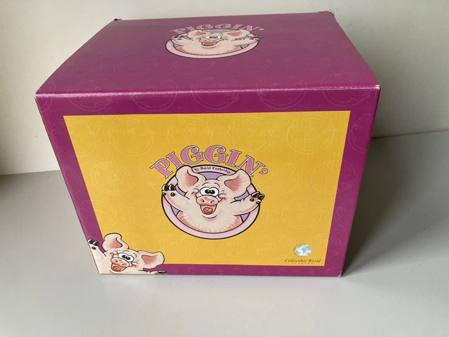 RARE LIMITED EDITION ,Boxed Piggin on Safari -By David Corbridge Never ...