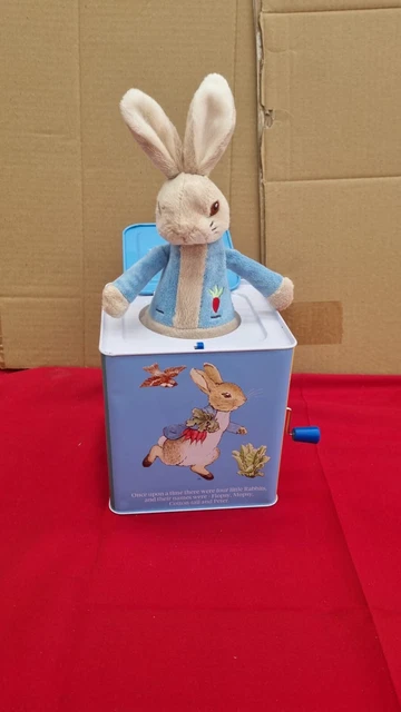 PETER RABBIT JACK in the Box Musical Toy by Beatrix Potter £15.99 ...